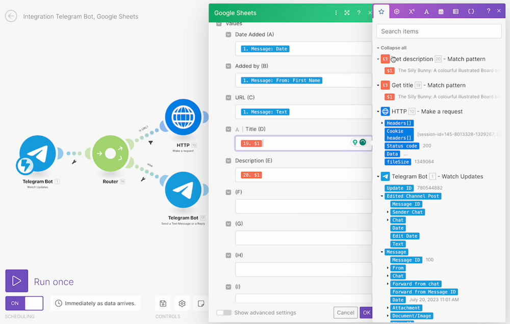How to automate data entry into google sheets & website with a free no-code bot