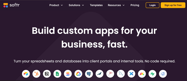 Best 8 Tools to Built a Web App from Google Sheets in 2024